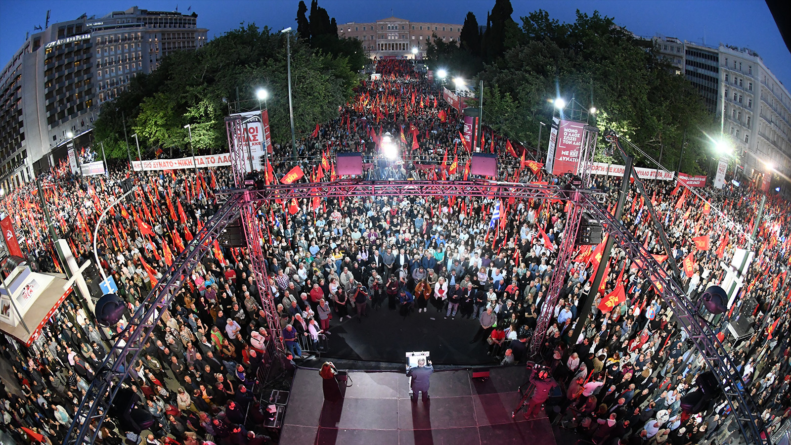Στη συντριβή της μητρόπολης ψηφίζω ΚΚΕ - Κατιούσα