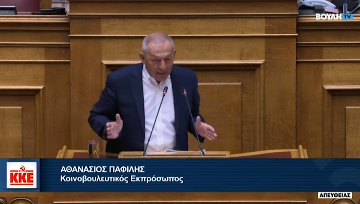 Προγραμματικές δηλώσεις - Θανάσης Παφίλης: Να ξεσηκωθεί ο λαός μαζί με ...