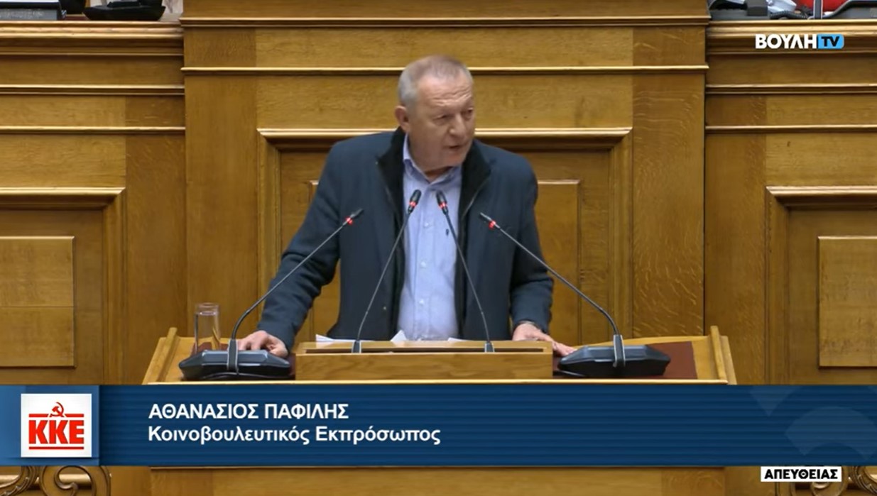 Θανάσης Παφίλης: Η «Πλεύση Ελευθερίας» έχει αναλάβει τον βρώμικο ρόλο ...